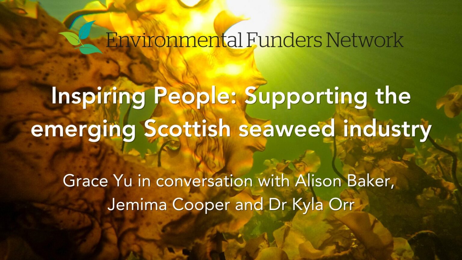 Environmental Funders Network – The funding community for the planet