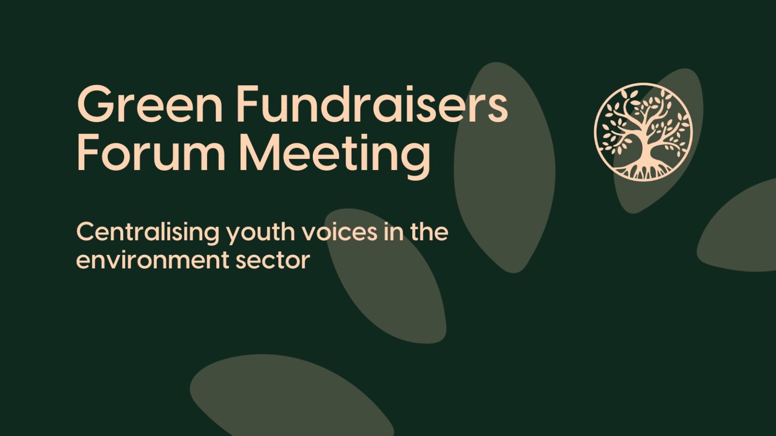 Events – Environmental Funders Network